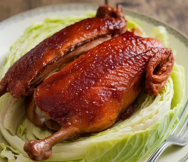One-Pan Duck Recipe with Savoy Cabbage - UK Cooking Recipes